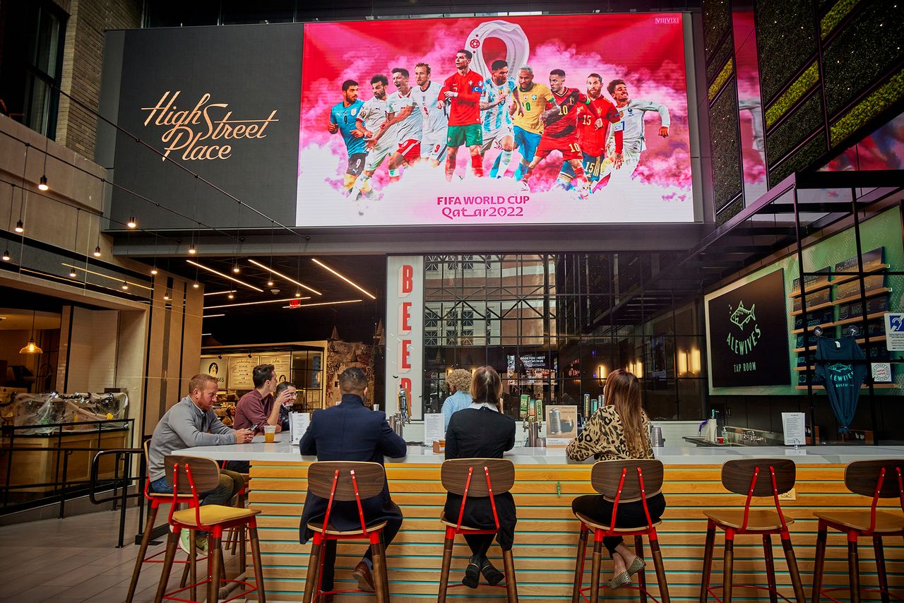 World Cup Watch Party HQ at High Street Place [11/21/22]