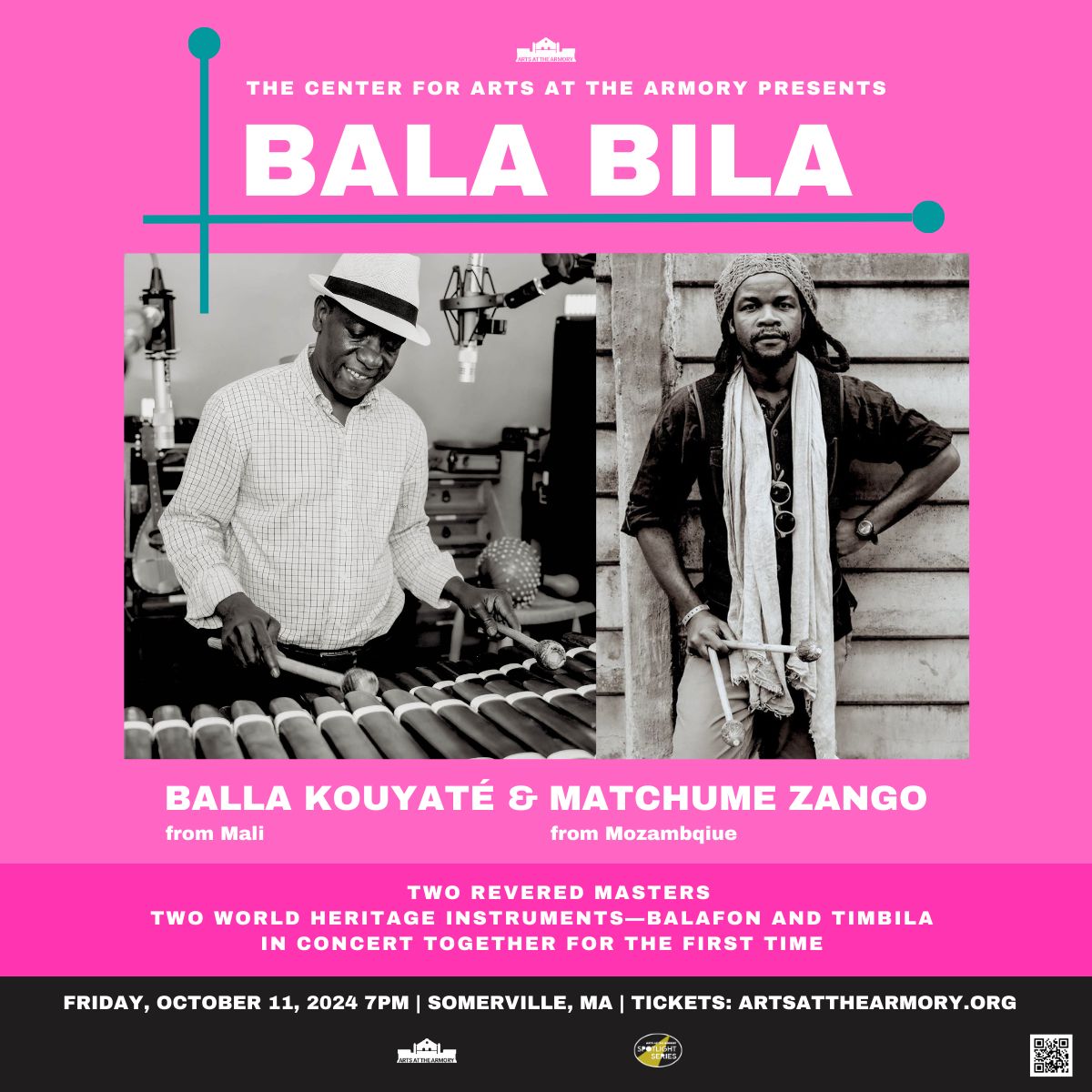 Balla Balla 2024 Arts At The Armory Spotlight Series Presents: