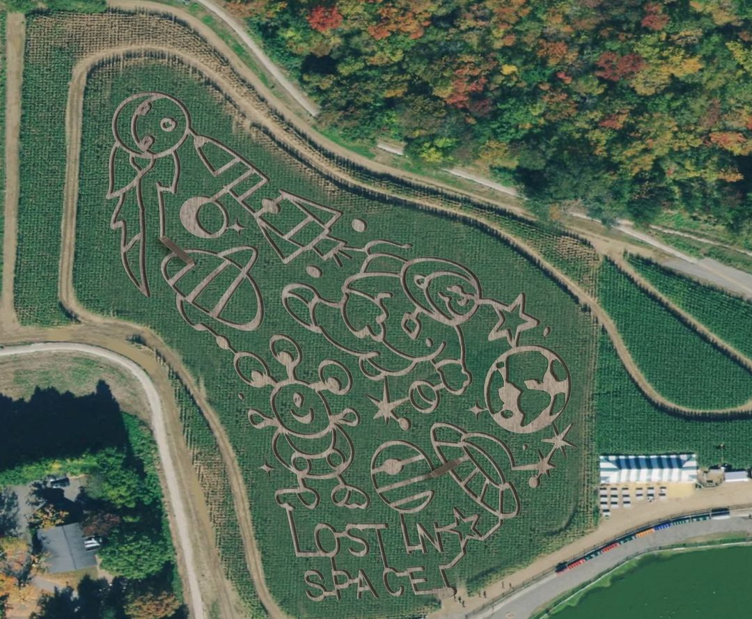 Connors Farm Corn Maze - Joyraft