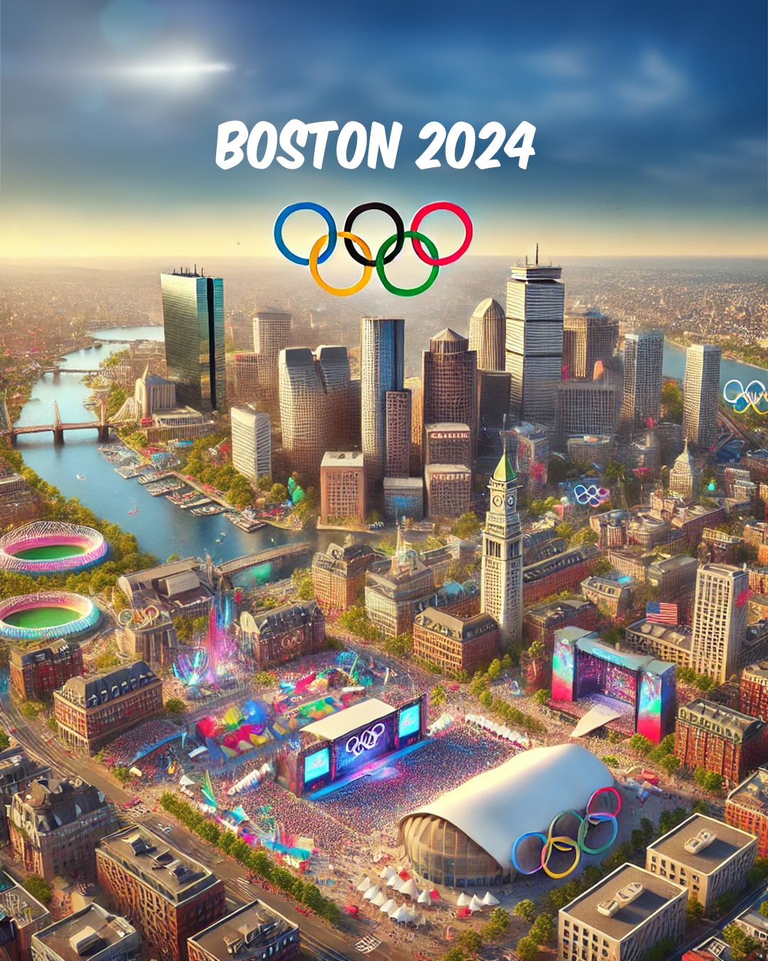 Boston 2024 Summer Olympics - Joyraft