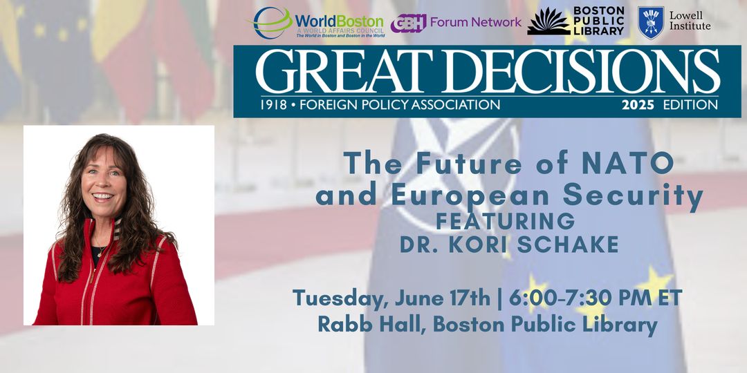 Great Decisions with Dr. Kori Schake | The Future of NATO and European ...