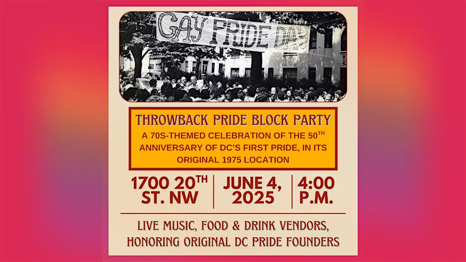 Throwback WorldPride Block Party - Joyraft