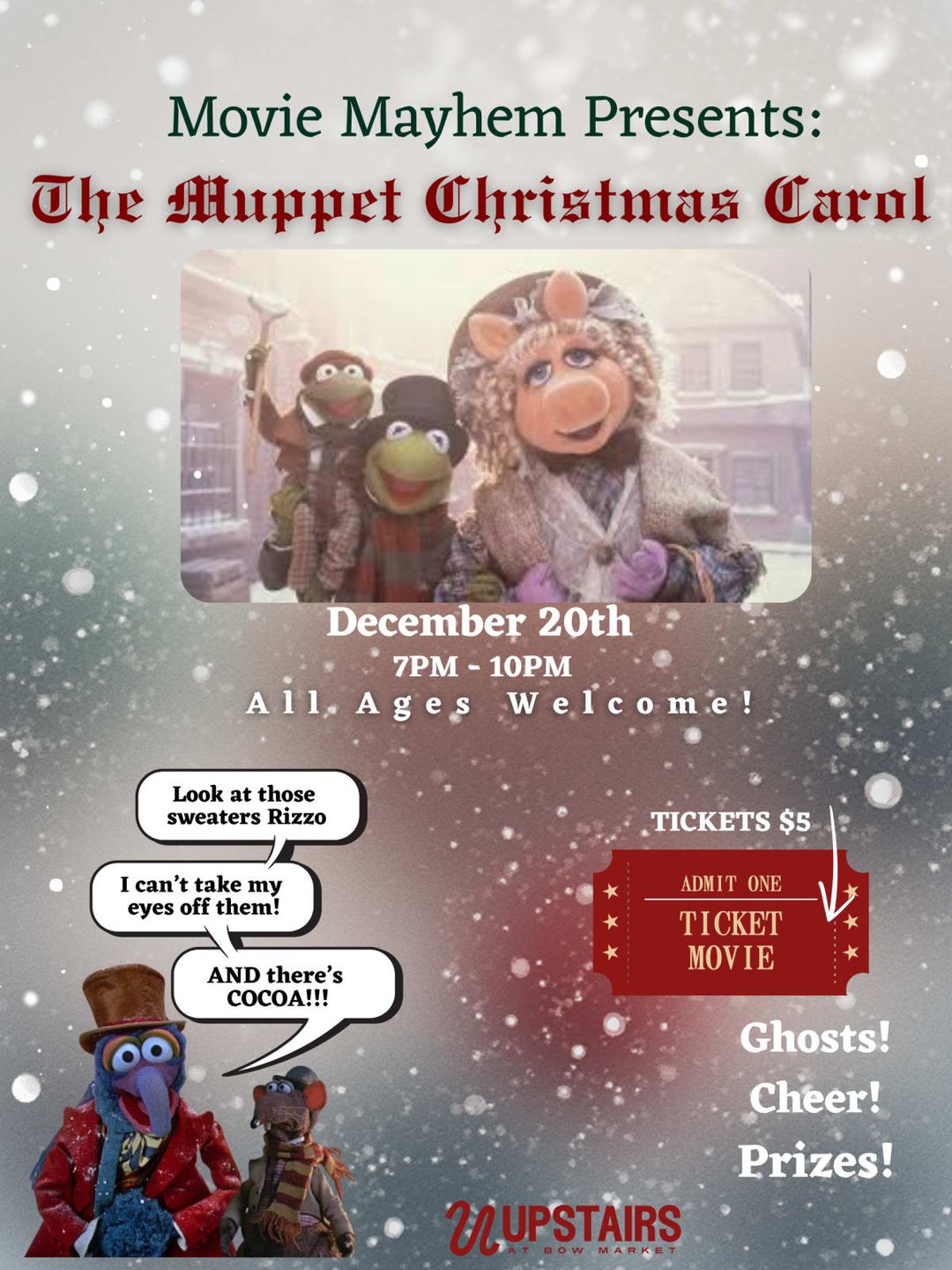 Holiday Movie Night: The Muppet Christmas Carol - Joyraft