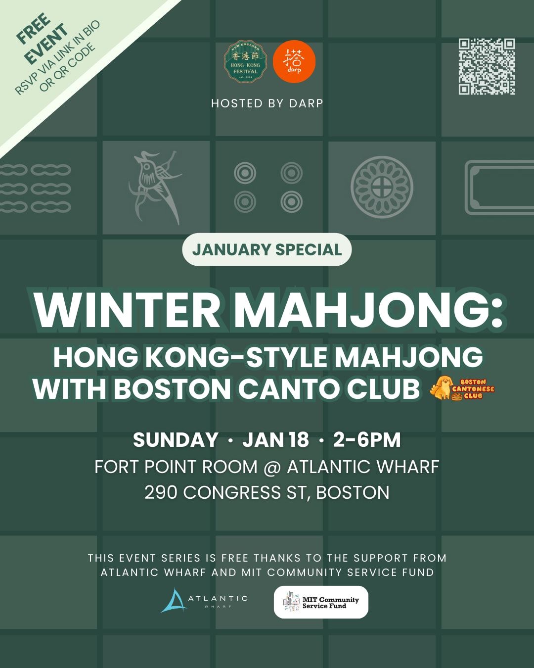 Winter Mahjong Series: January Session - Joyraft