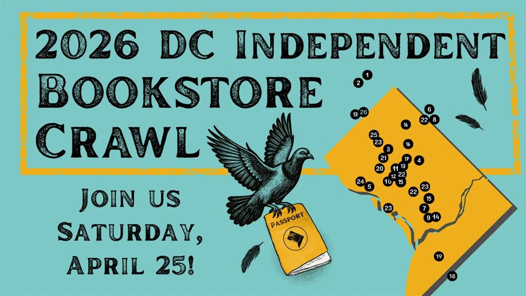 2026 DC Independent Bookstore Crawl - Joyraft