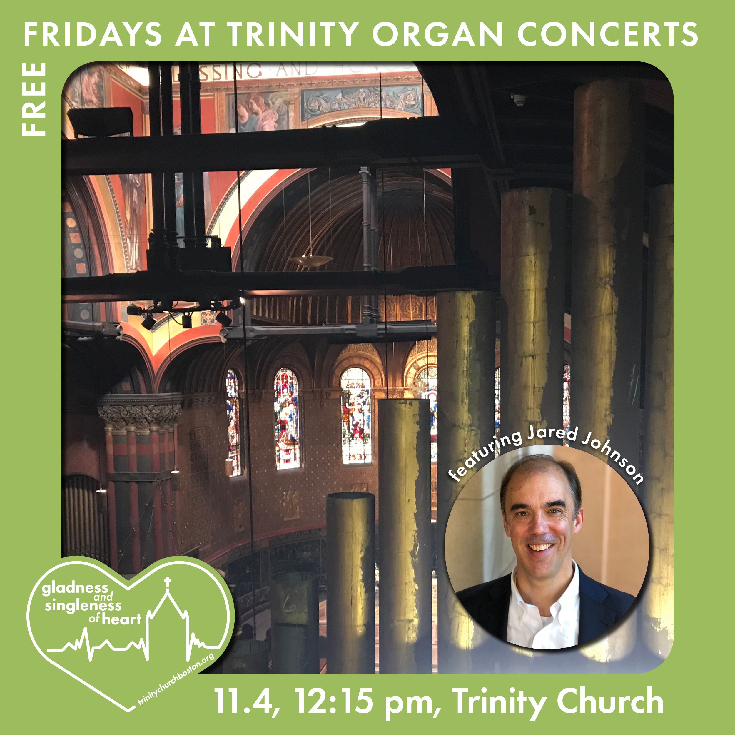 Fridays at Trinity Organ Concert [12/09/22]