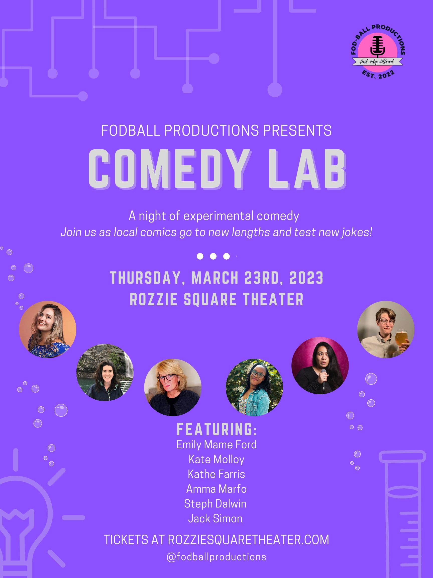 The Comedy Lab at Rozzie Square Theater [07/20/23]