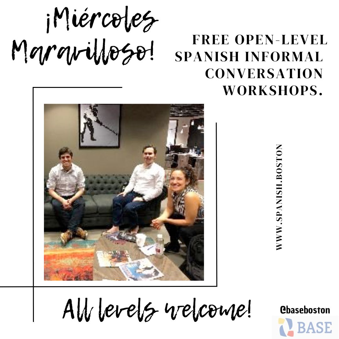 ¡Miércoles Maravilloso!: free Wednesday informal Spanish conversation ...