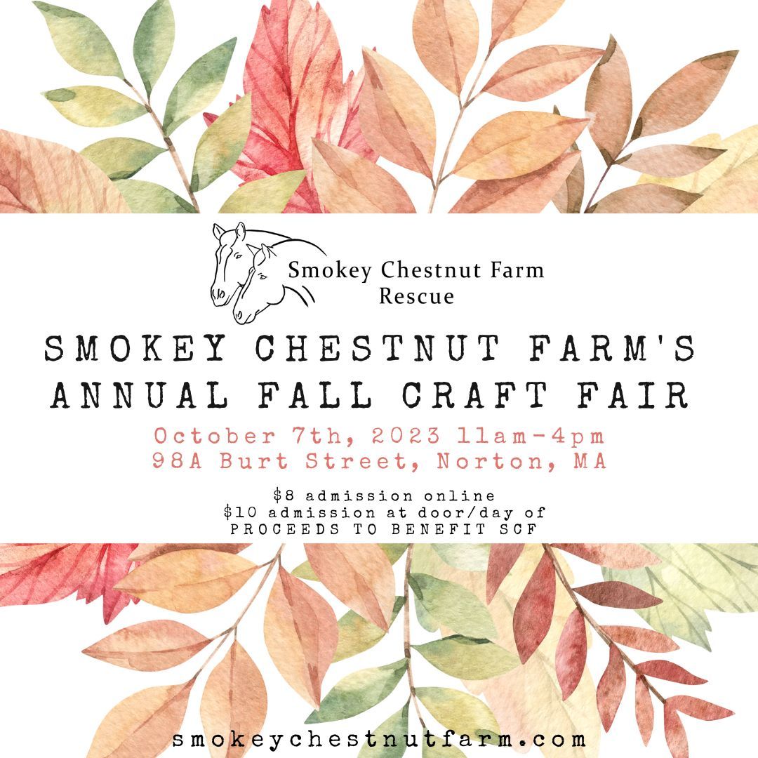 Smokey Chestnut Farm Rescue Annual Fall Fair [10/07/23]
