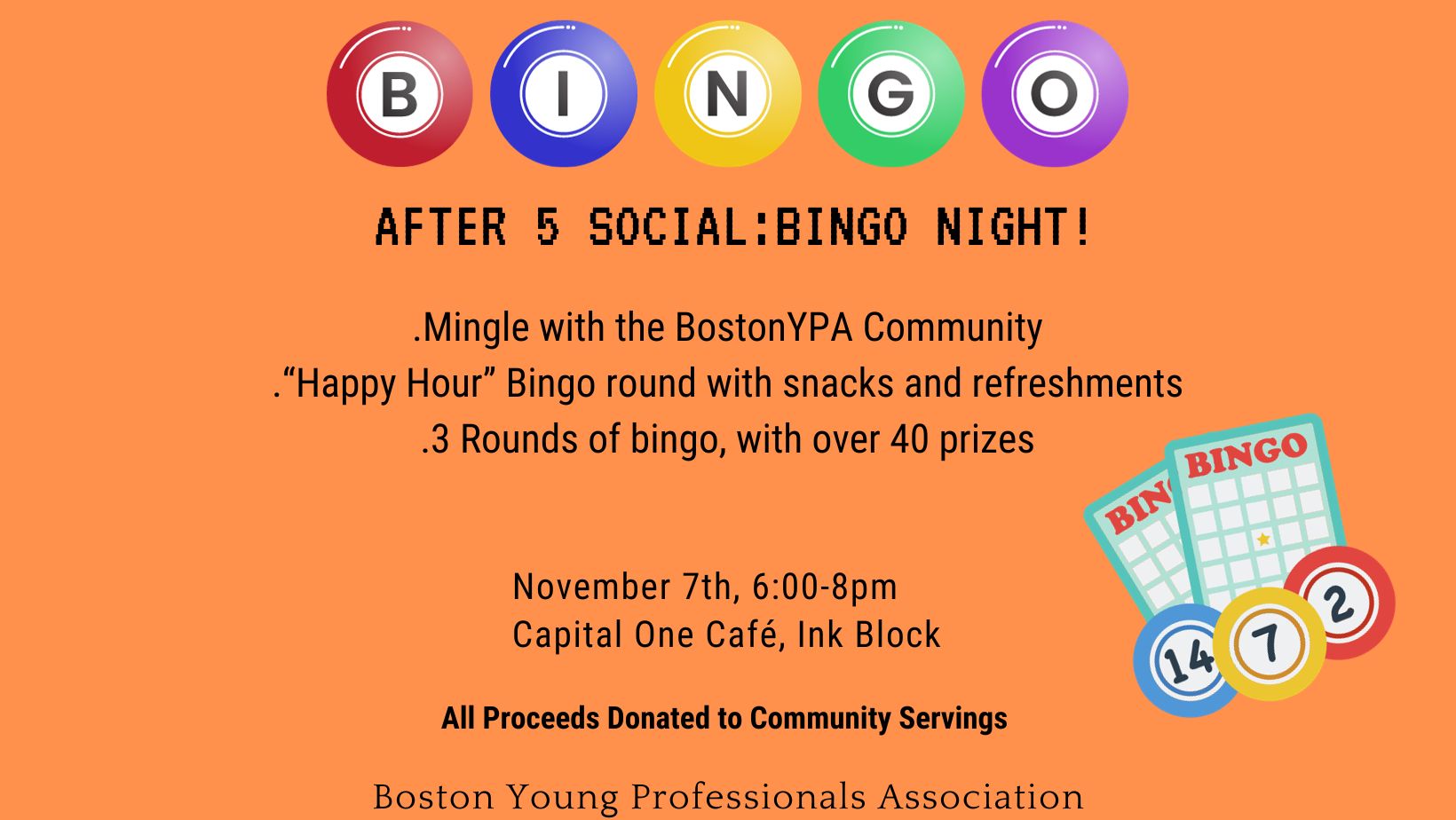 After 5 Social: Charity Bingo [11/07/23]