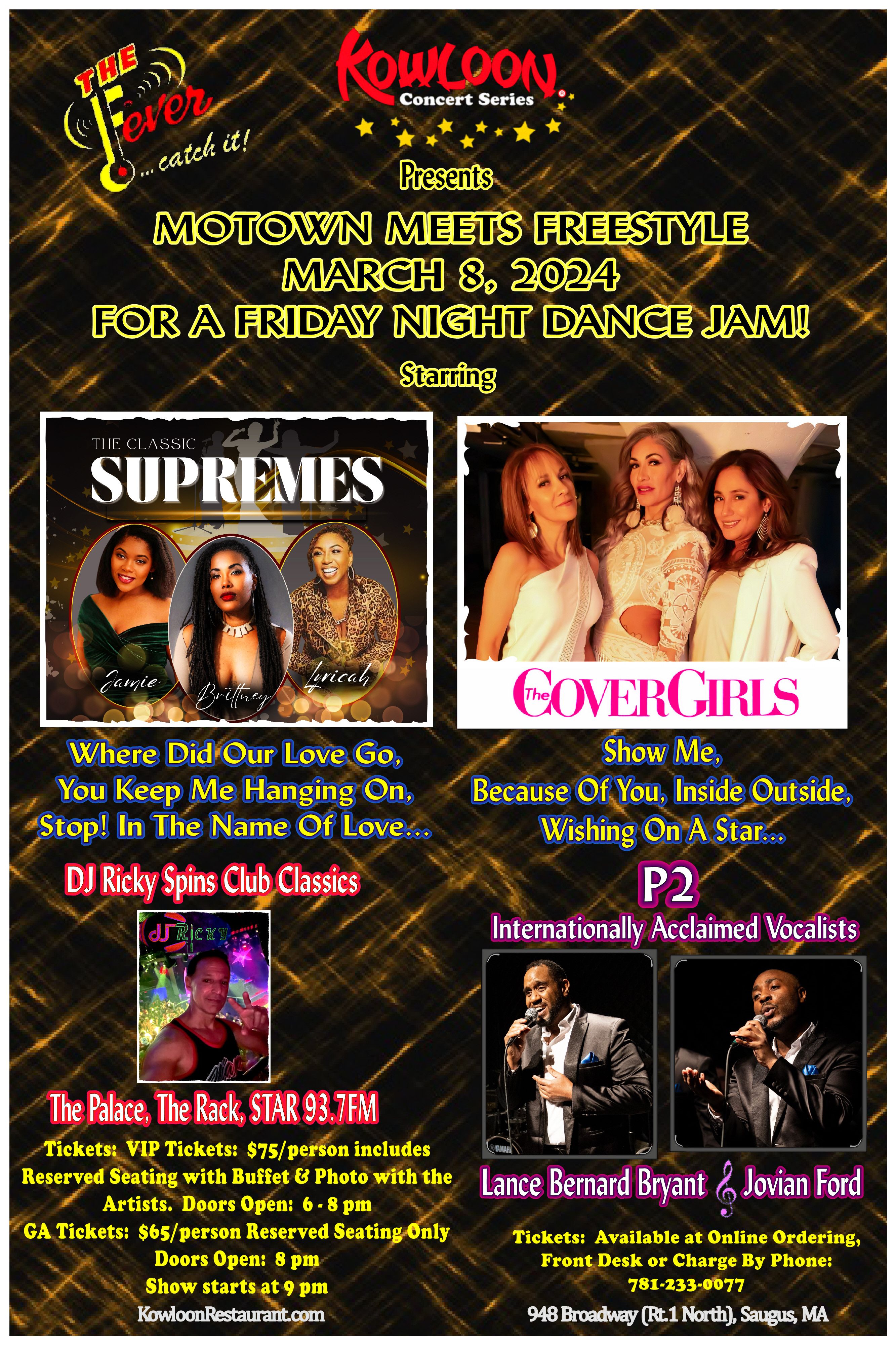 Motown Meets Freestyle For A Friday Night Dance Jam [03/08/24]