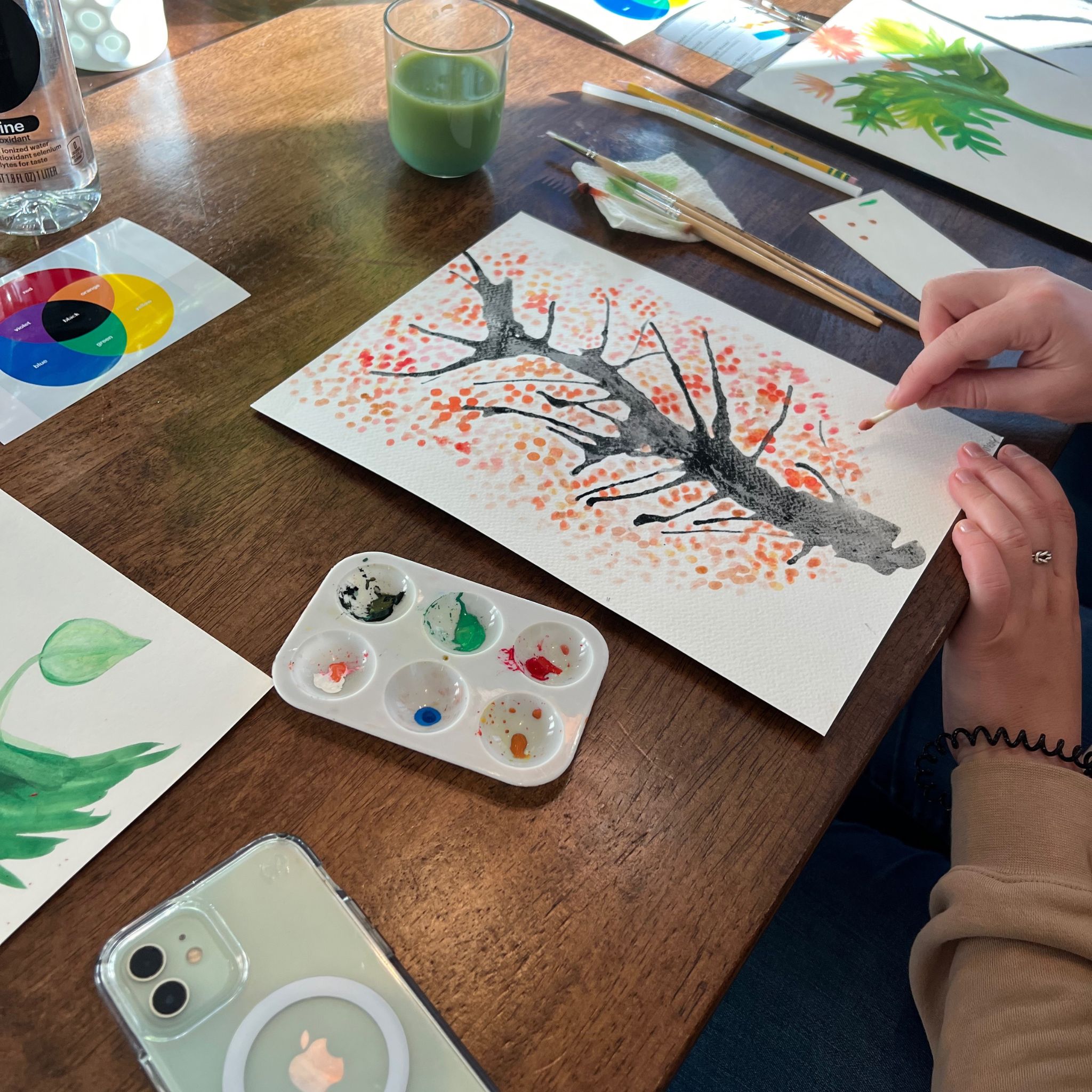 Botanical Watercolor Painting Workshop (Beginner Friendly) [03/24/24]