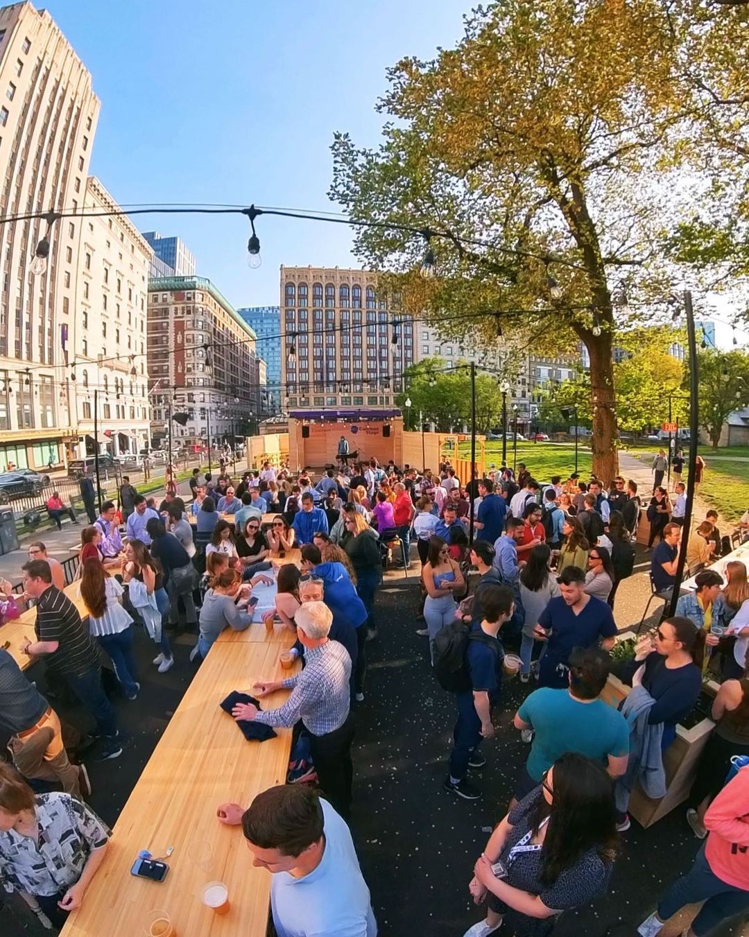Harpoon Beer Garden x Emerson's UnCommon Stage on Boston Common ...