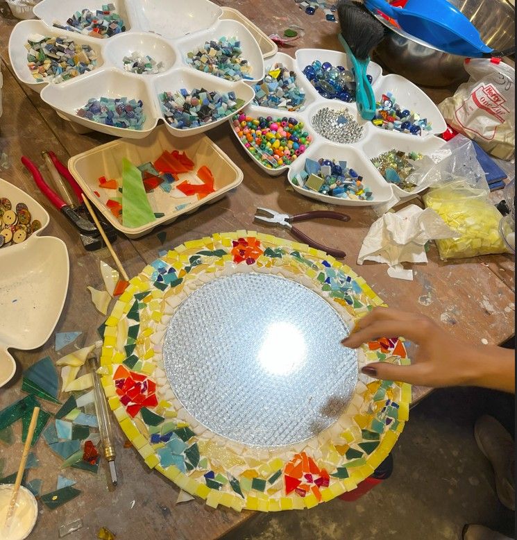 Make A Mosaic Mirror/Frame Class in Boston [06/07/24]