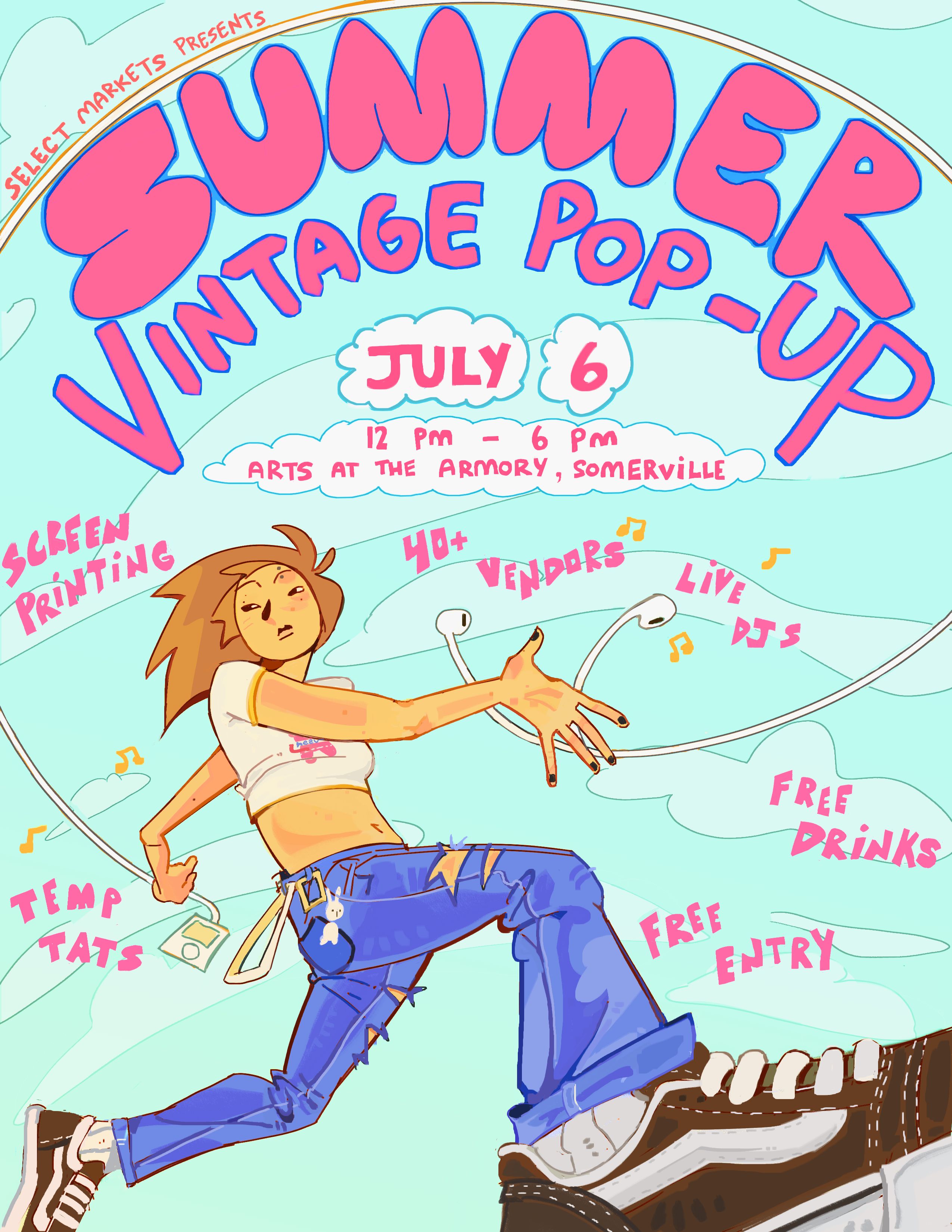 Summer Vintage Clothing Pop-up Market by Select [07/06/24]