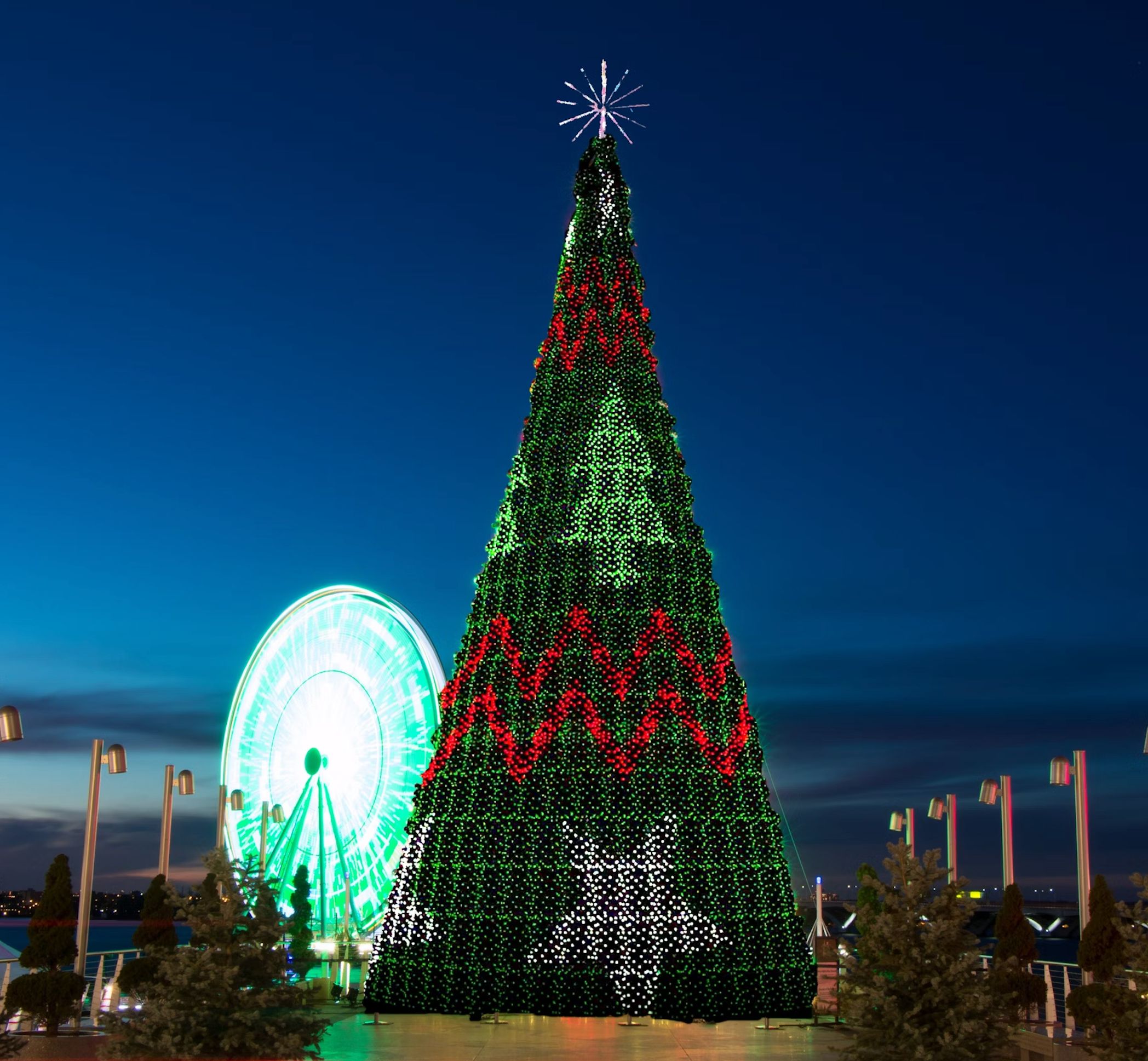 National Harbor Christmas Tree