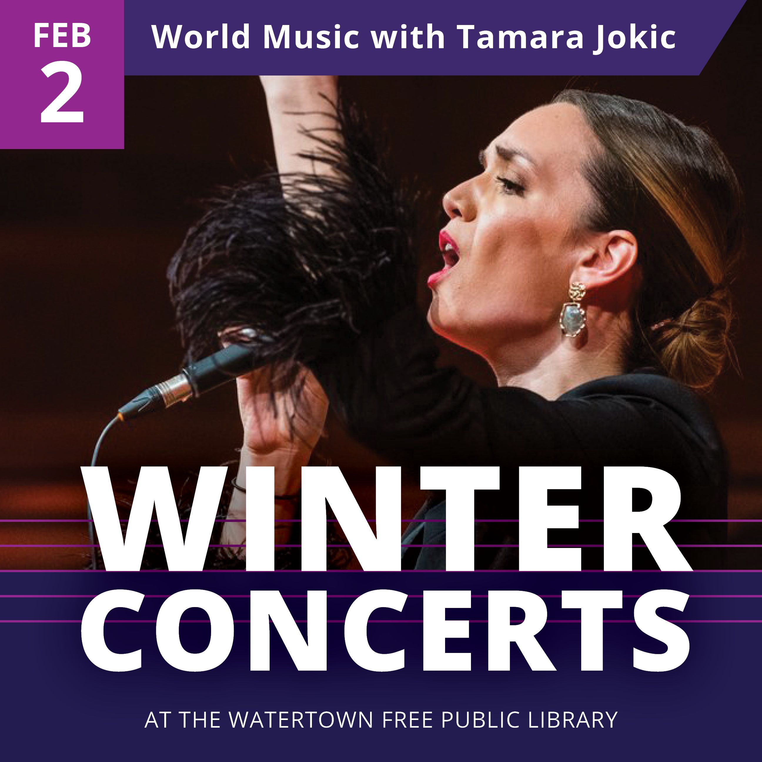 World Music With Tamara Jokic At The Watertown Library 02 02 25 