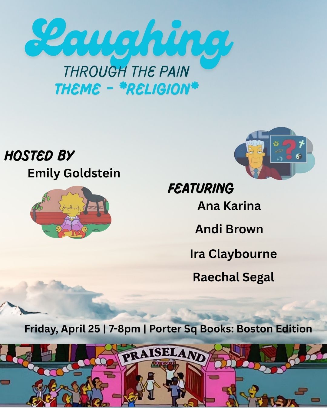 Laughing Through the Pain (standup comedy) [04/25/25]