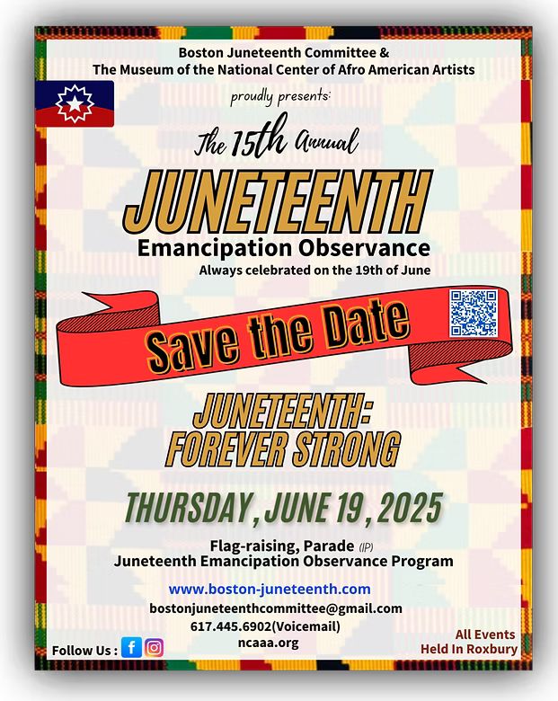15th Annual Boston Juneteenth Emancipation Observance [06/19/25]