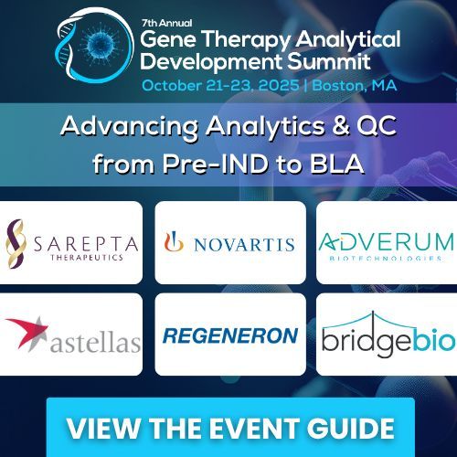 7th Gene Therapy Analytical Development Summit 2025 [10/21/25]