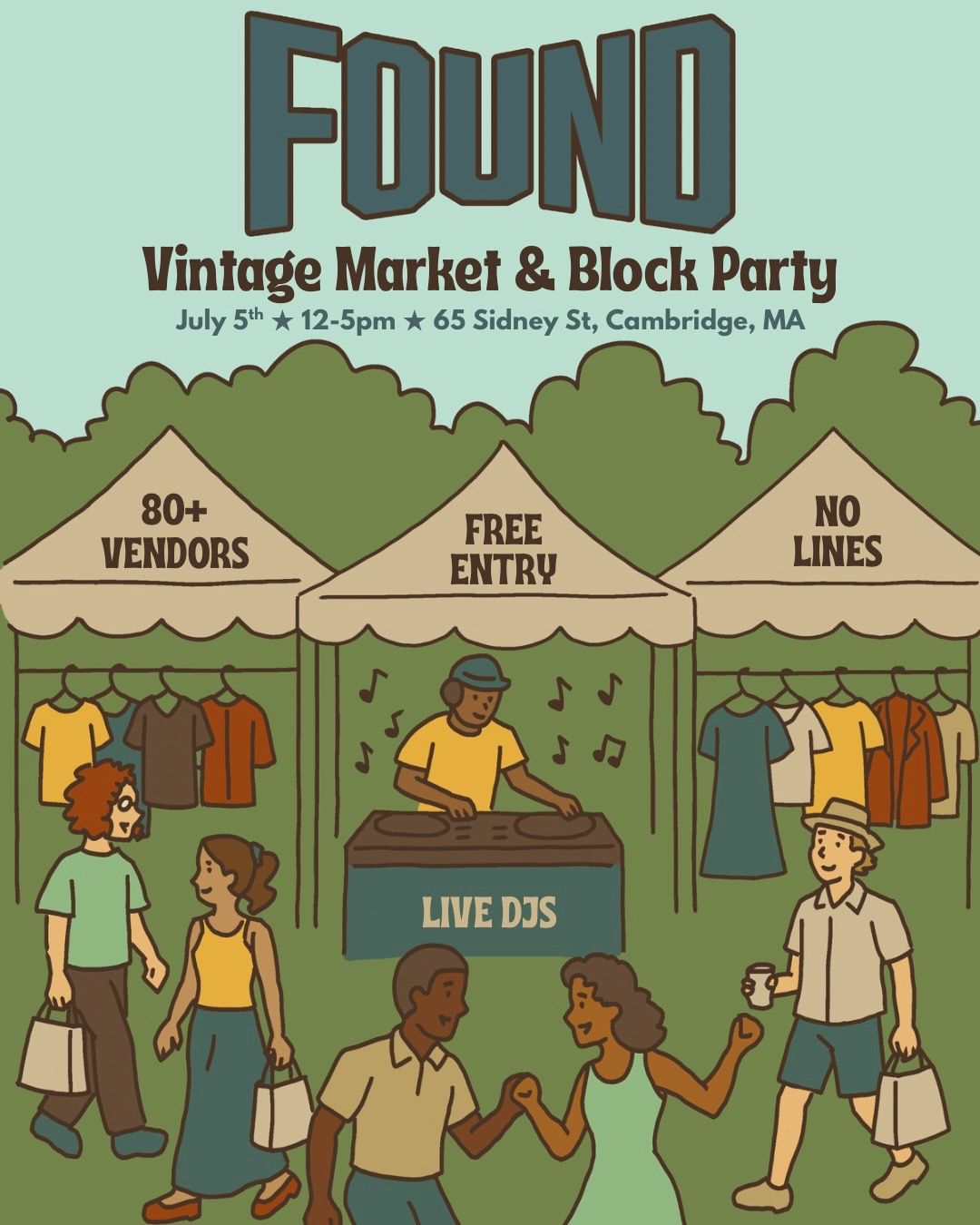 4th of July Weekend Vintage Market and Block Party [07/05/25]