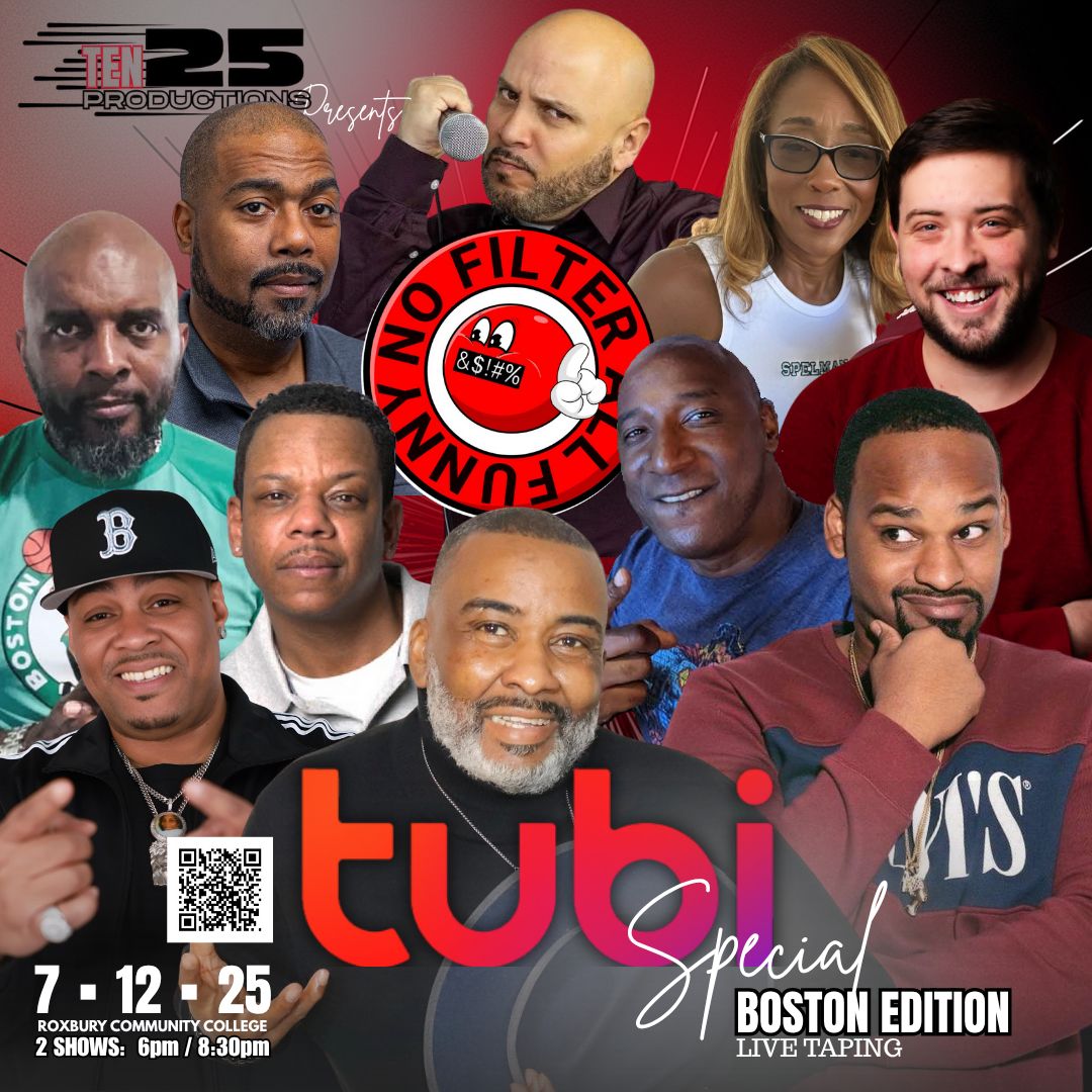 No Filter All Funny TUBI Original Comedy Special live taping [07/12/25]