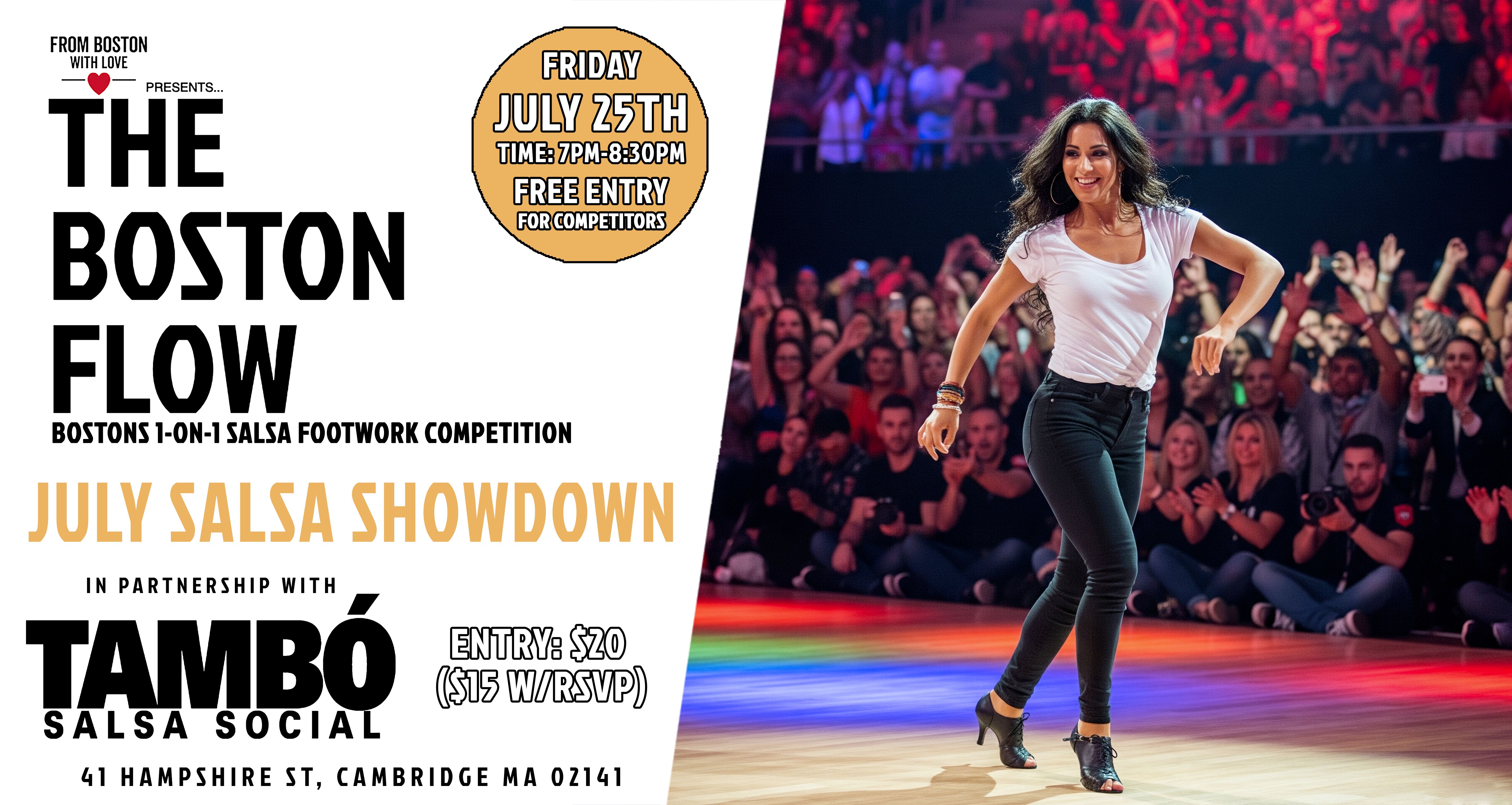 Salsa Competition | The Boston Flow June Salsa Showdown [07/25/25]