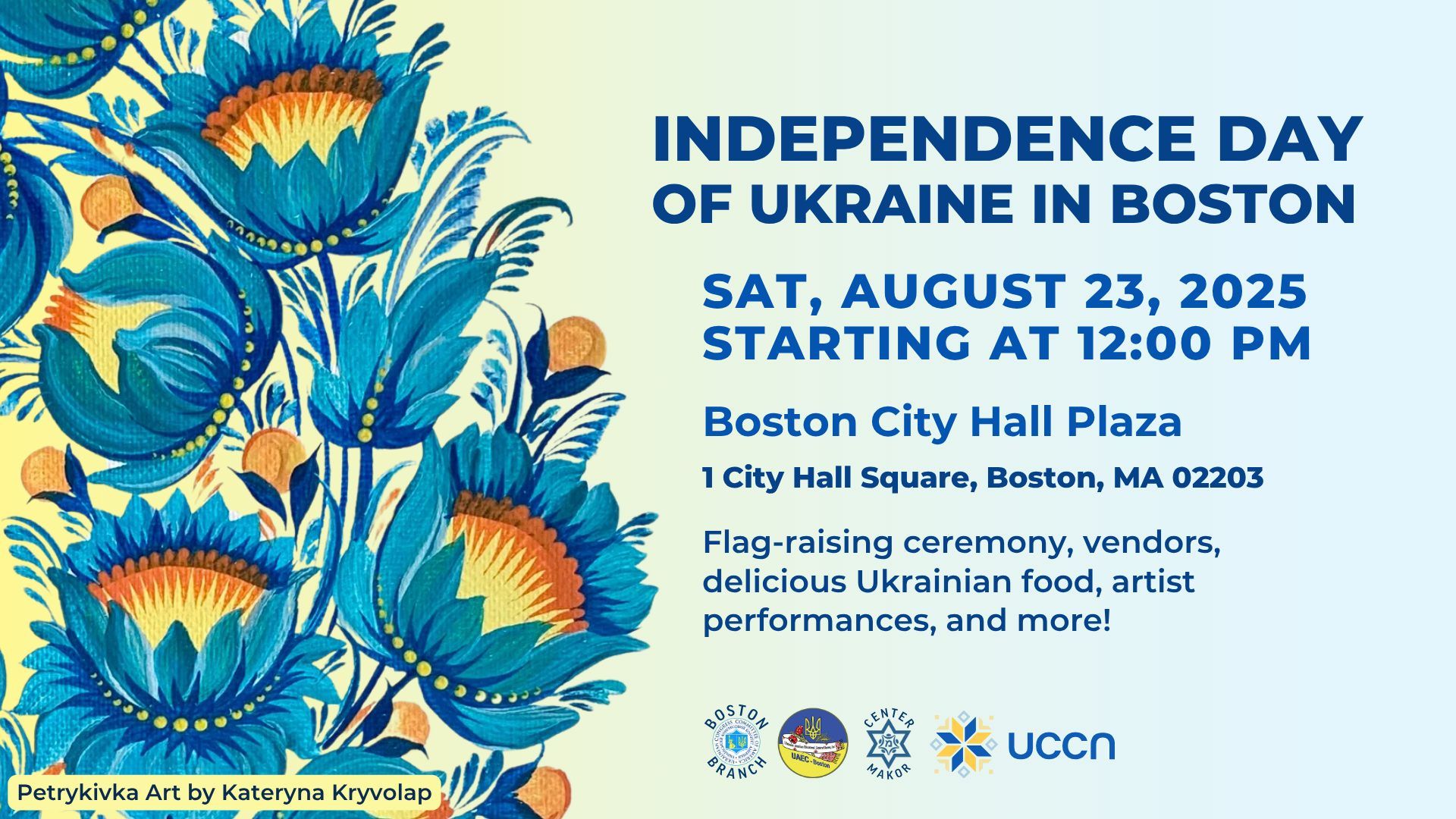 Ukrainian Independence Day Festival [08/23/25]