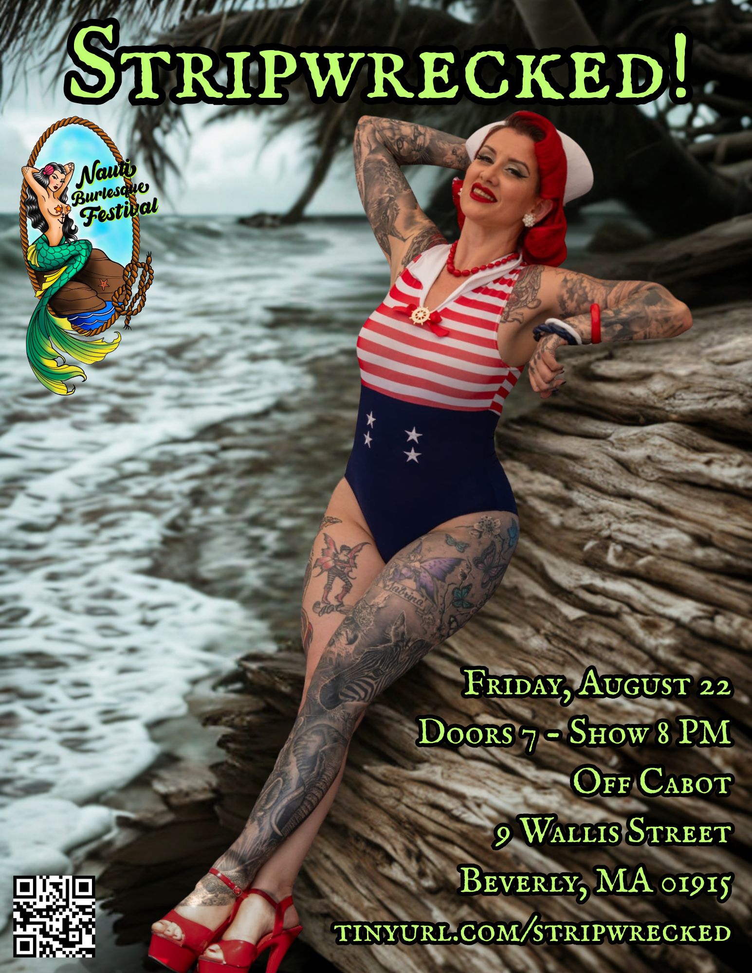 Stripwrecked! Showcase - Nauti Burlesque Festival [08/22/25]