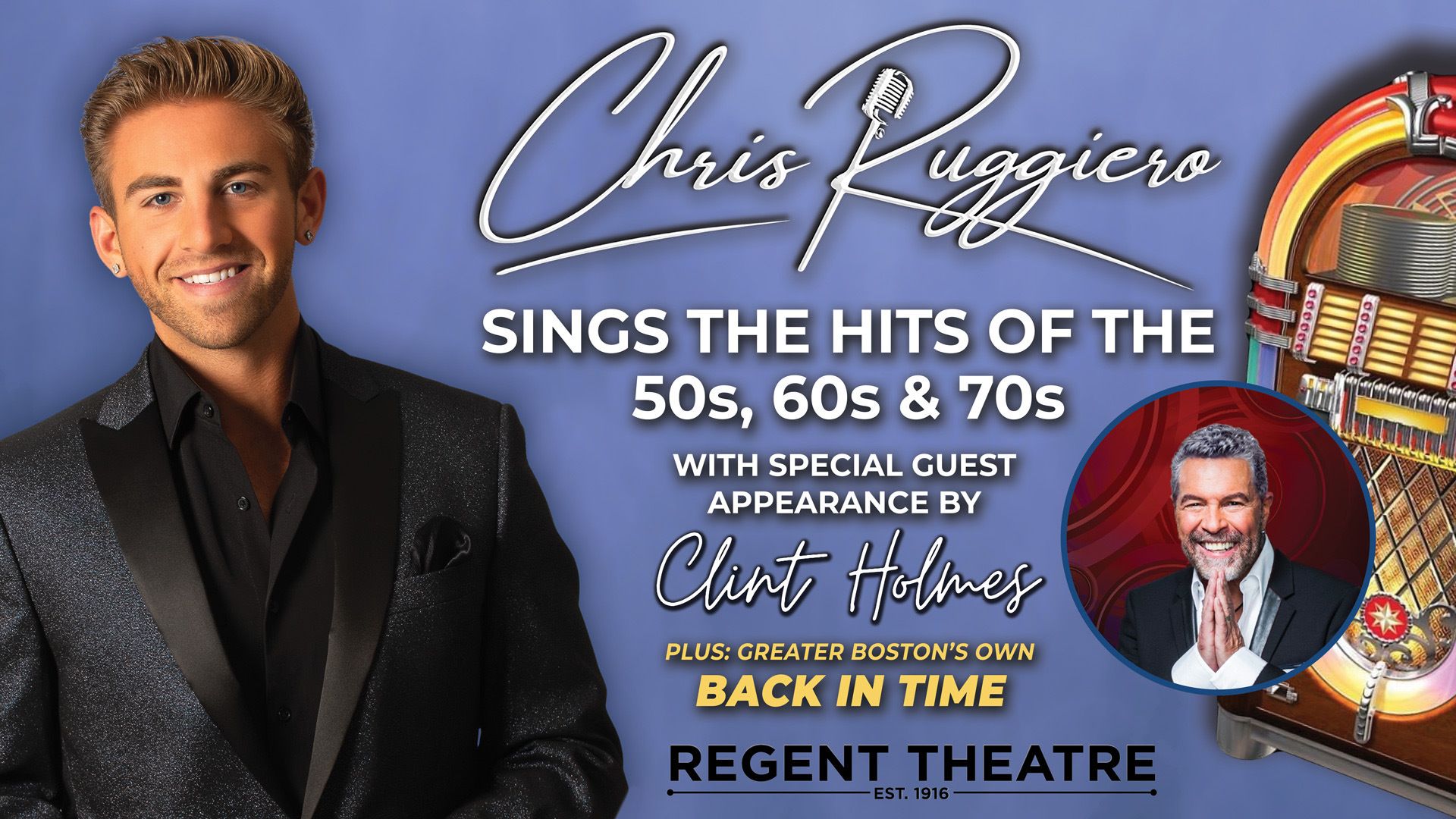 Chris Ruggiero Live in Concert with Clint Holmes – Sept 19 at the ...