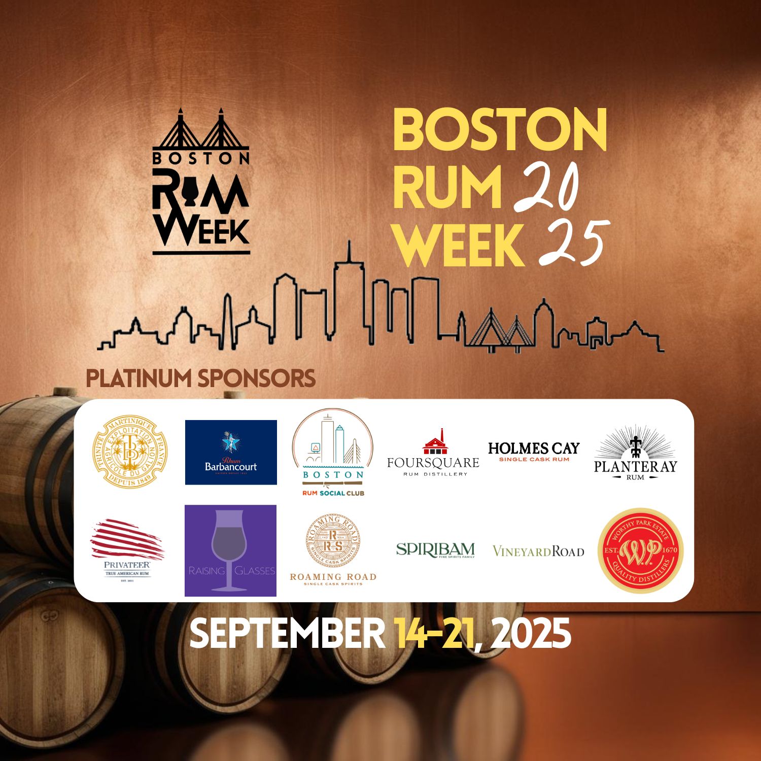 2025 Boston Rum Week [09/14/25]