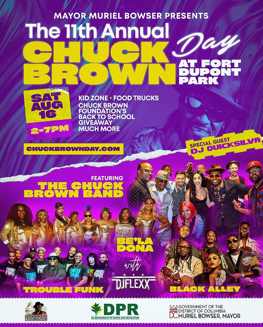 11th Annual Chuck Brown Day [08/16/25]