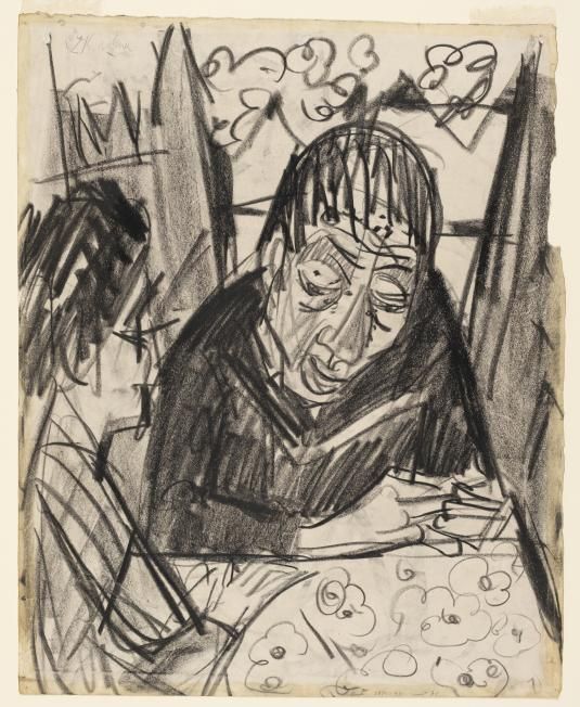 Gallery Talk: German Expressionist Drawings in Sketch, Shade, Smudge ...
