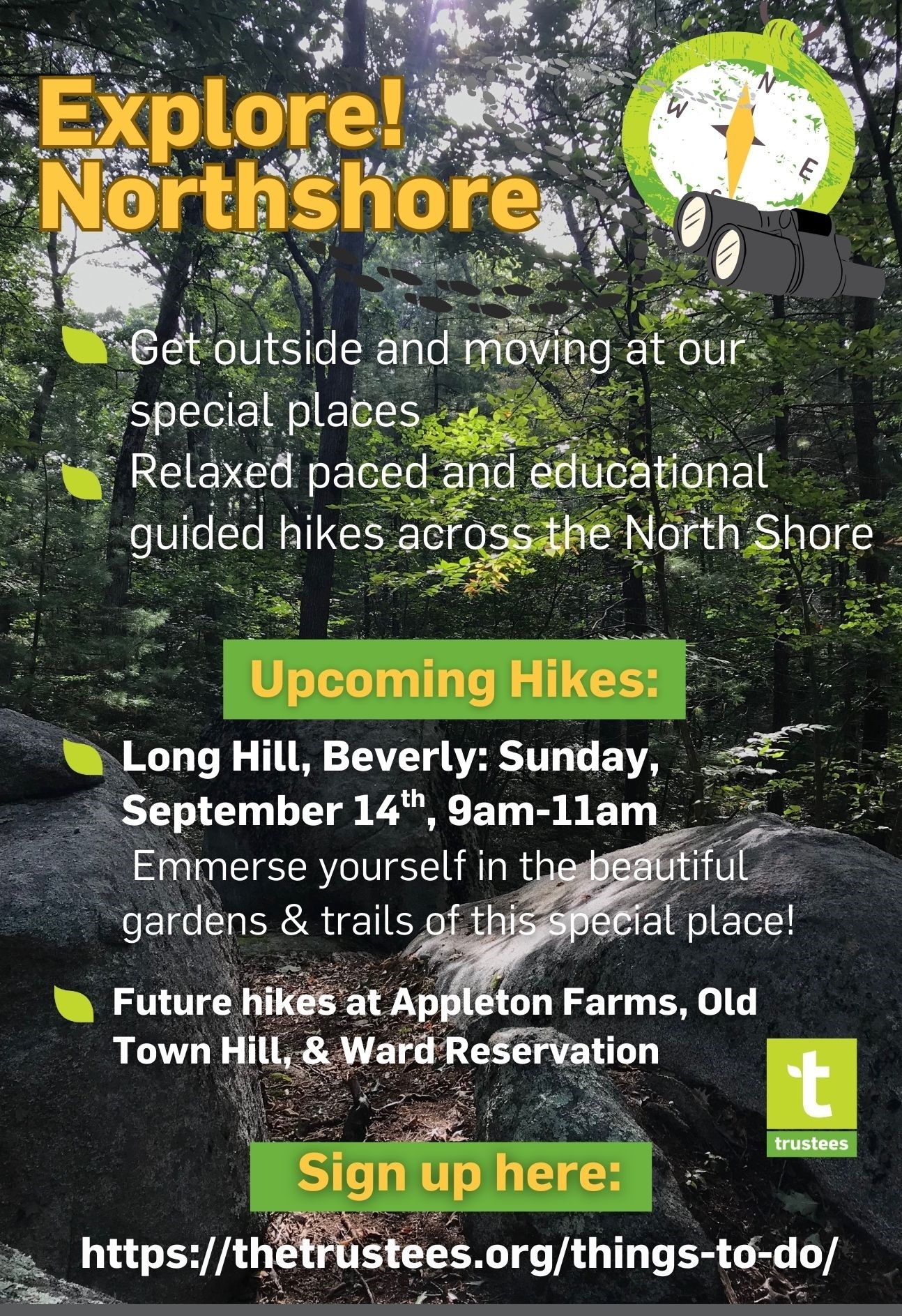 Explore! North Shore – Long Hill Hike [09/14/25]