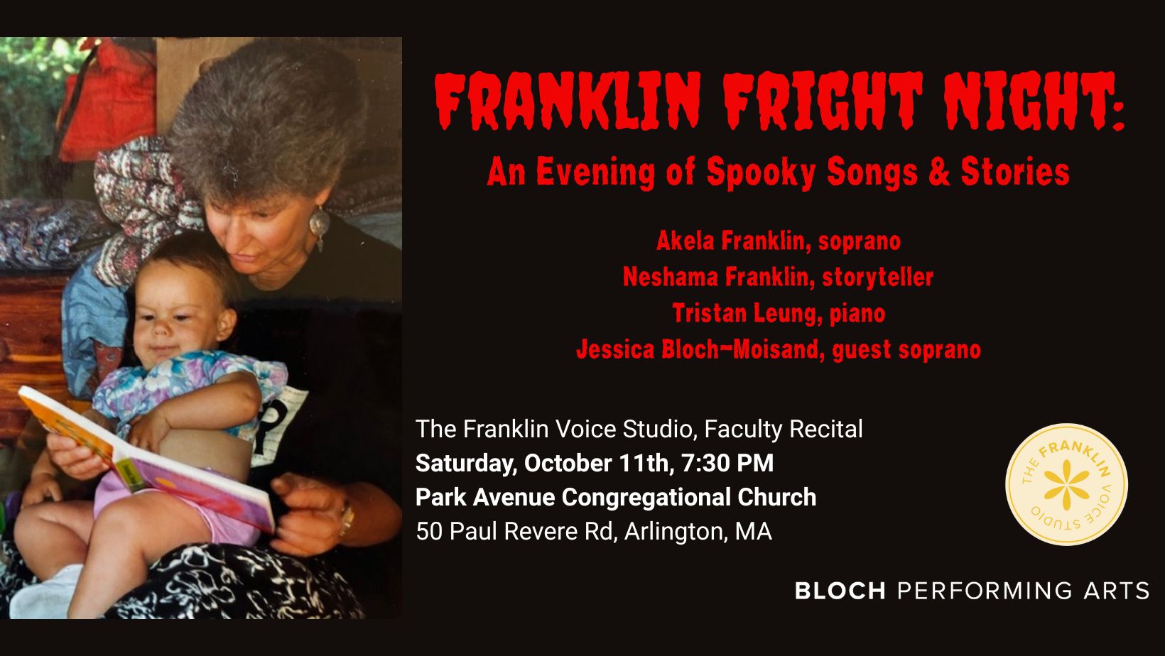 Franklin Fright Night: An Evening of Spooky Songs & Stories [10/11/25]