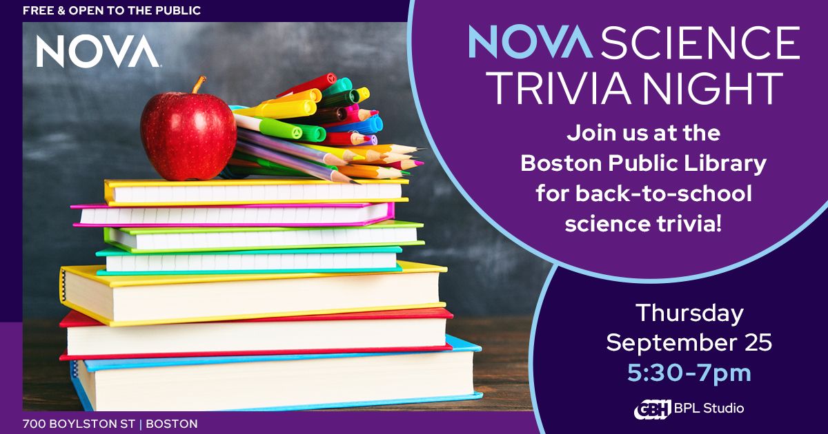 NOVA Science Trivia [09/25/25]