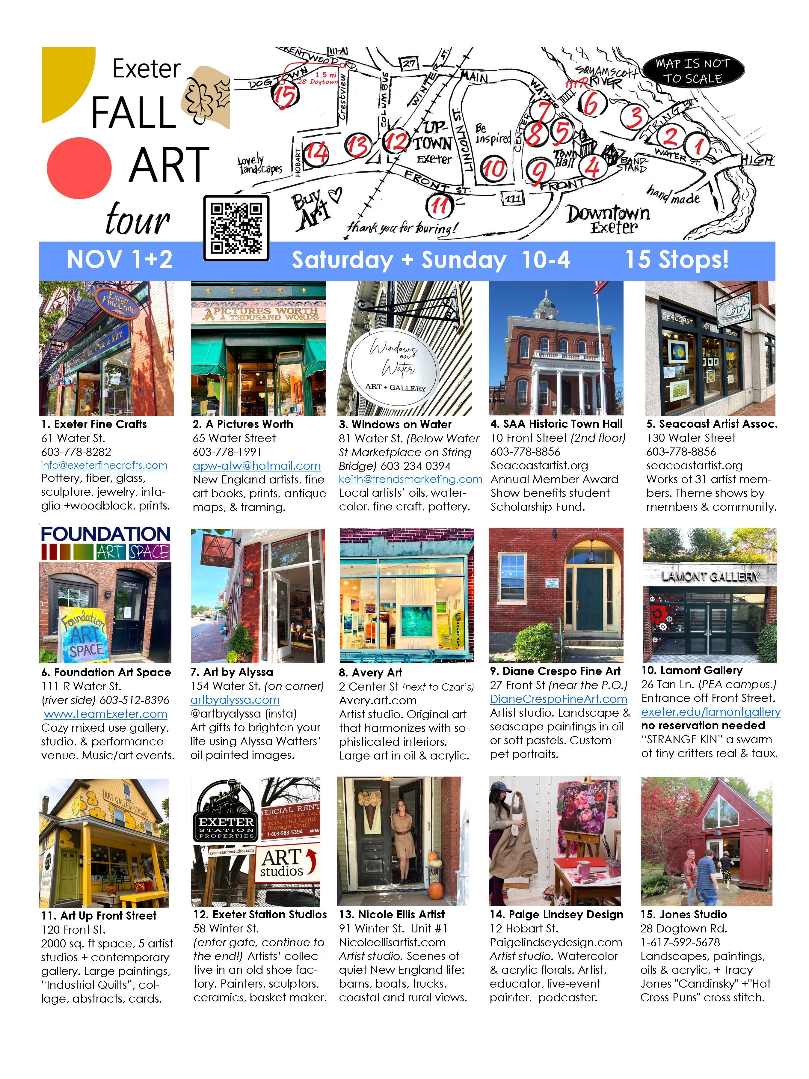 Exeter Fall Art Tour [11/01/25]