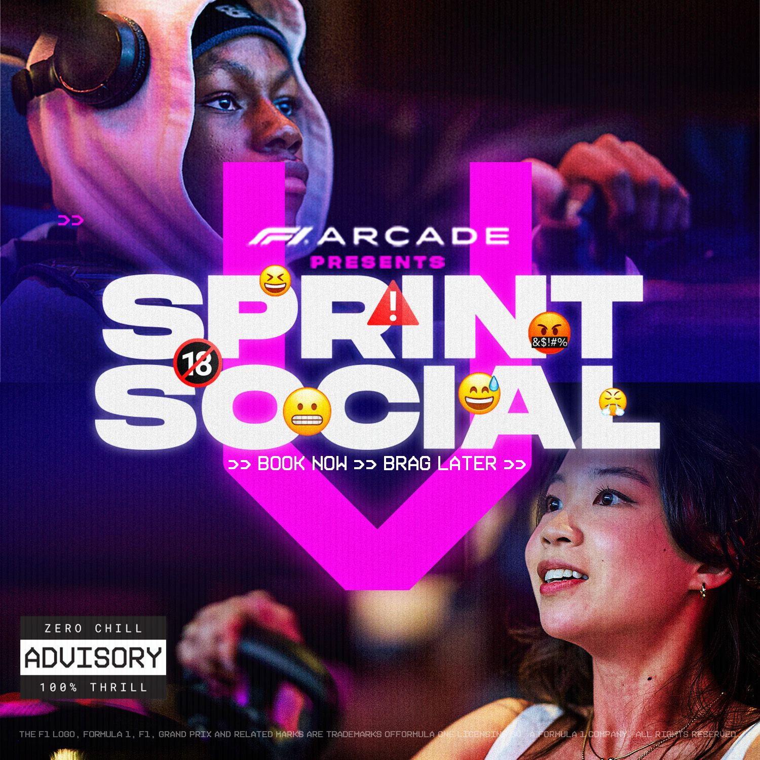 Sprint Social at F1 Arcade [09/12/25]