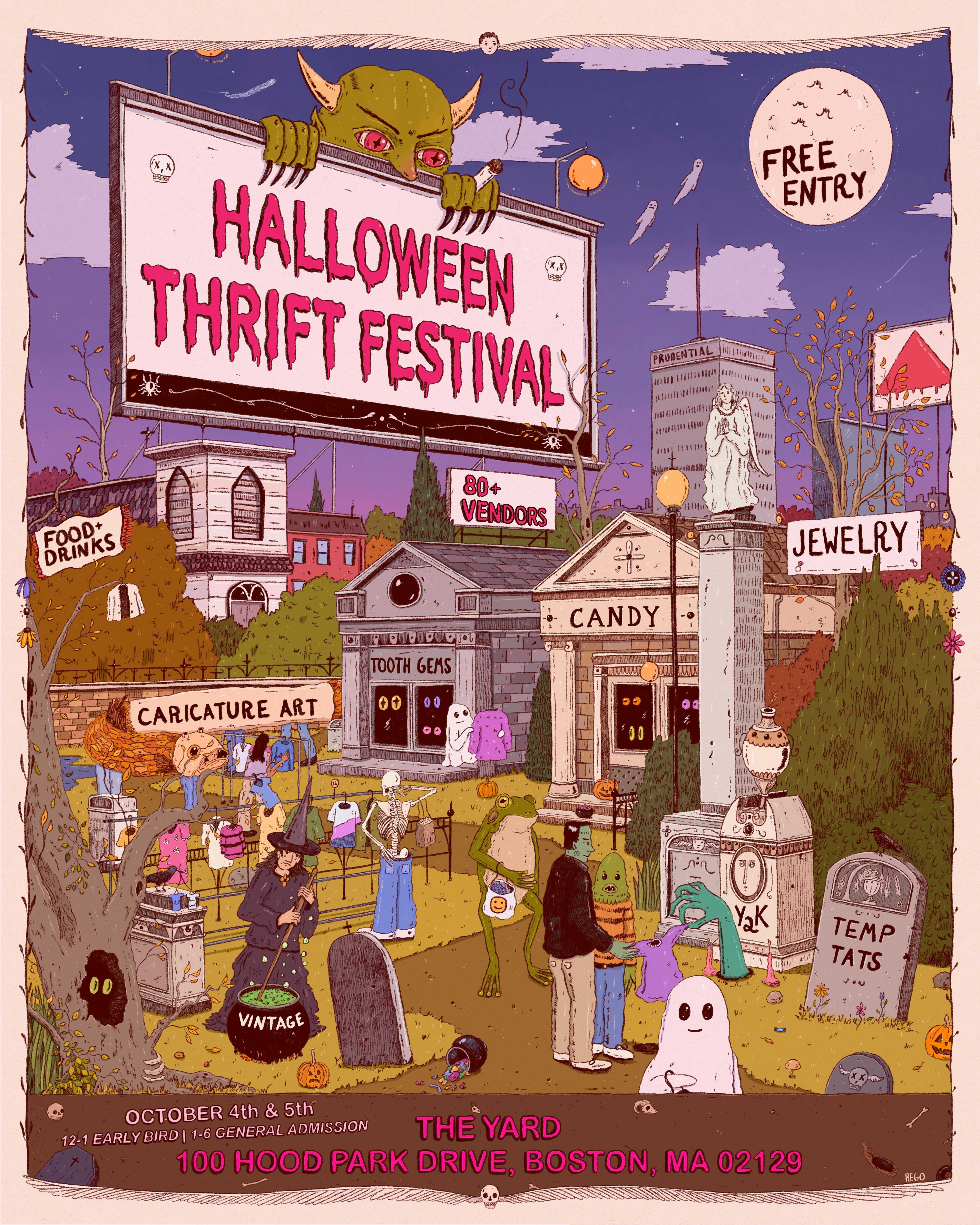 Huge Outdoor Vintage Clothing Thrift Festival [10/04/25]