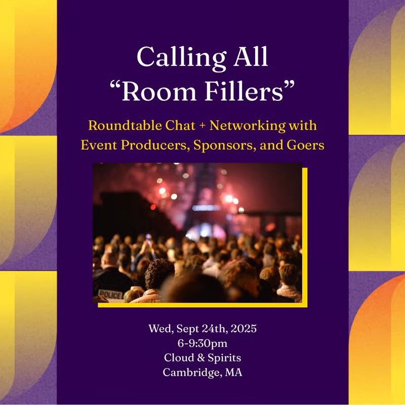 Calling All "Room Fillers" [09/24/25]