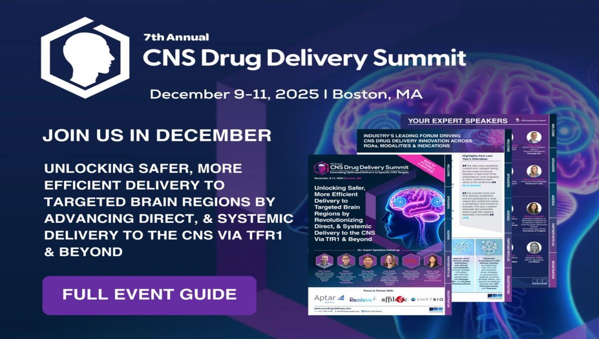 7th CNS Drug Delivery Summit [12/09/25]
