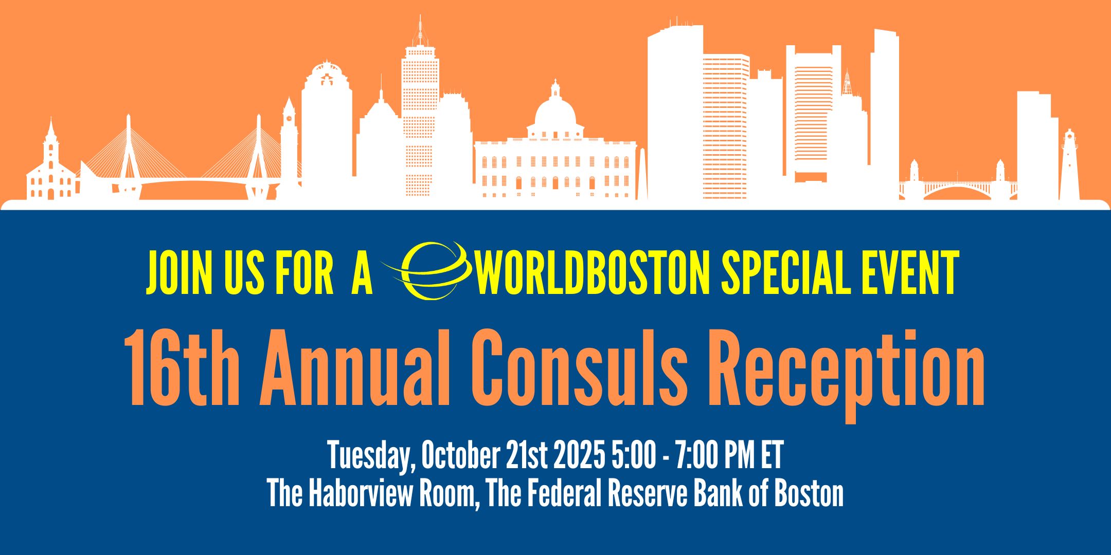 WorldBoston's 16th Annual Consuls Reception [10/21/25]