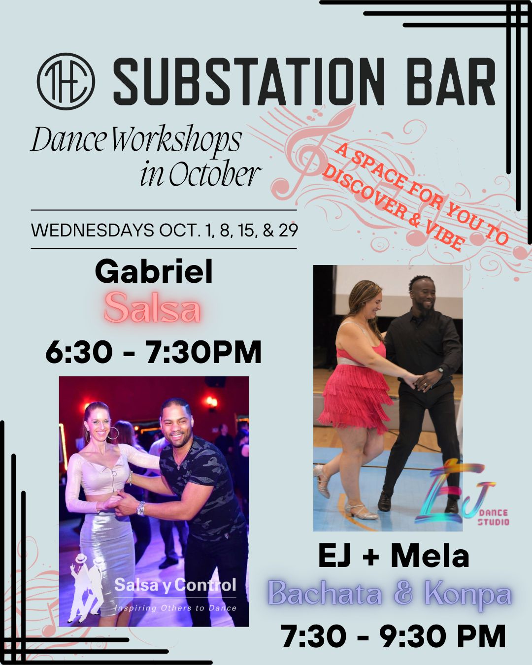 October Dance Workshop Series [10/01/25]