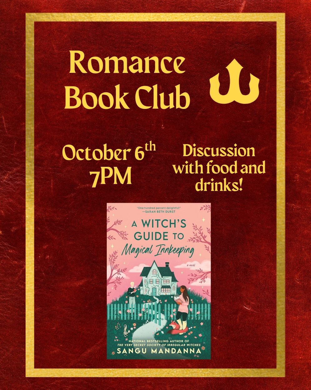 Romance Book Club: A Witch's Guide to Magical Innkeeping [10/06/25]