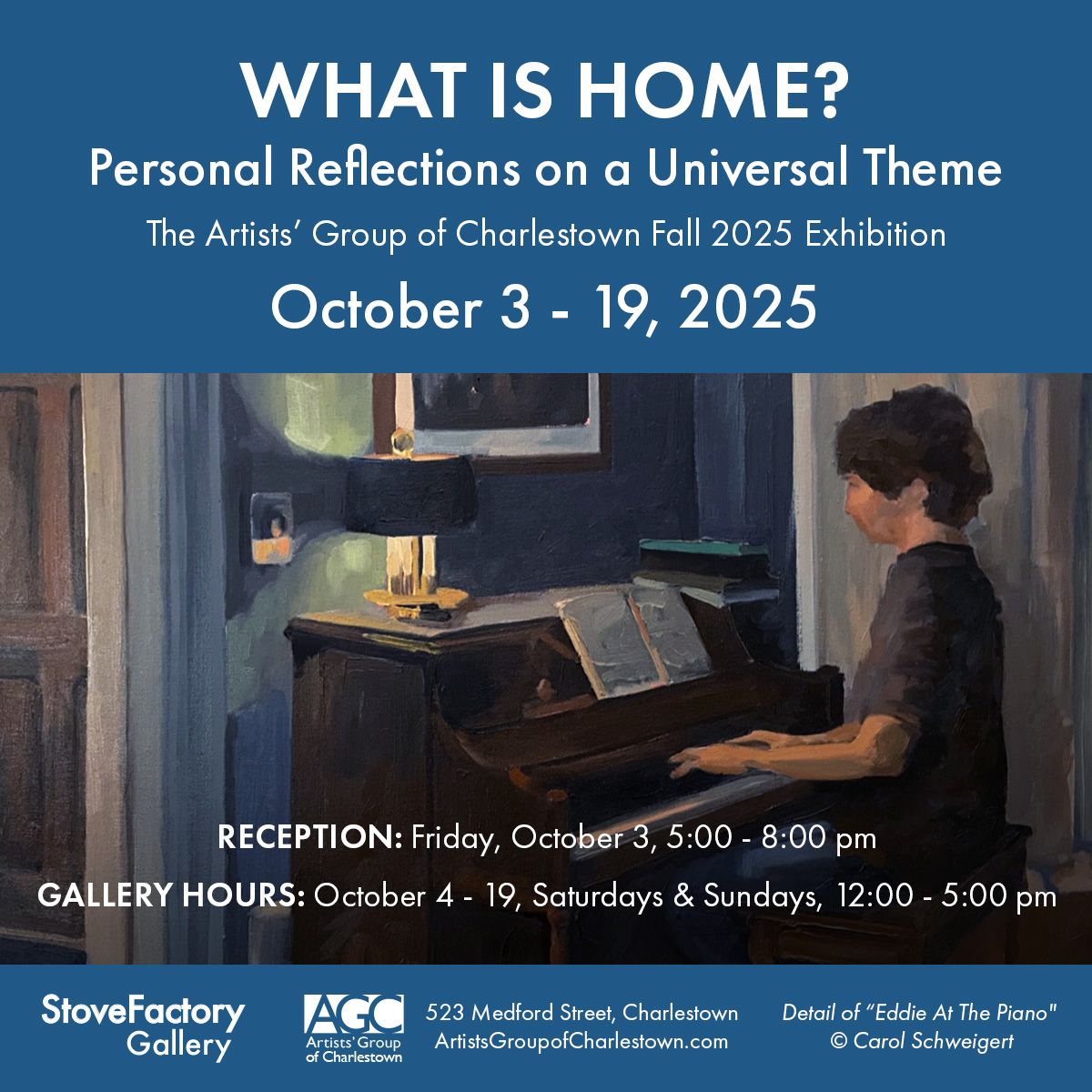 Art Reception for What Is Home? The Artists' Group of Charlestown Fall ...