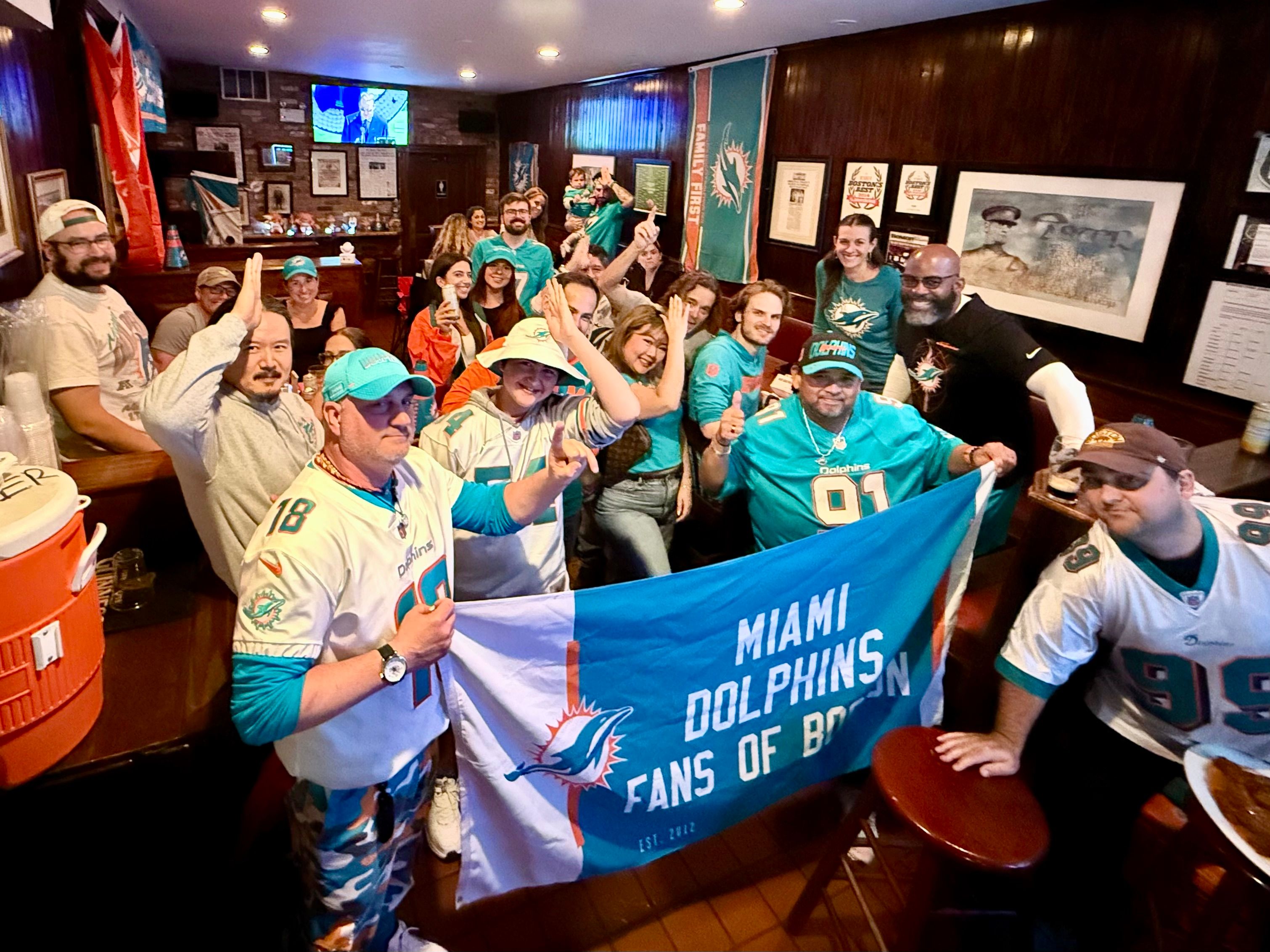 Miami Dolphins Fans of Boston Week 7 Watch Party [10/19/25]