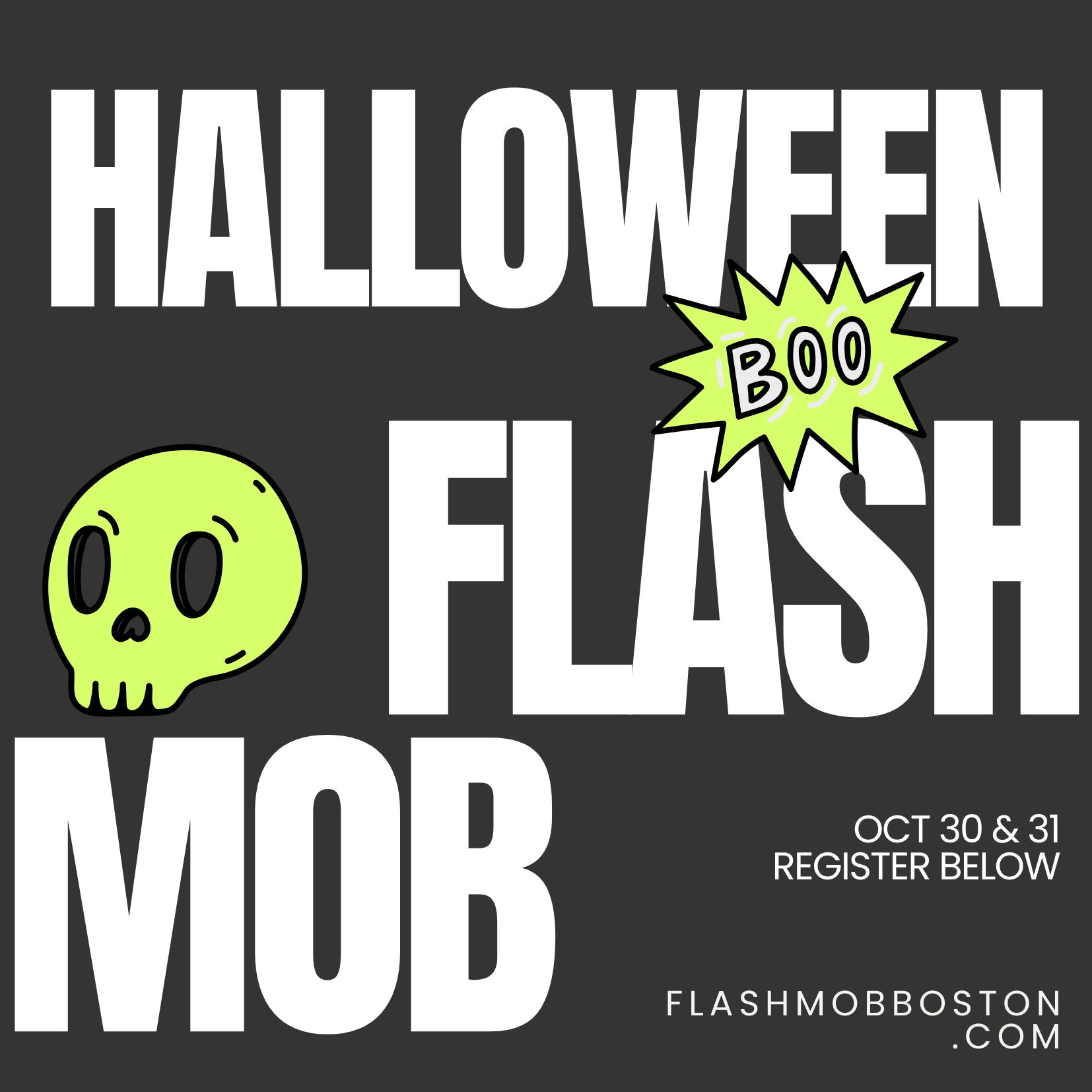 Halloween Flash Mob (Boston 2025) [10/31/25]