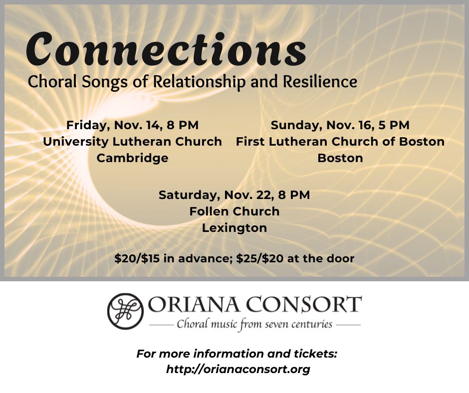 Connections: Choral Songs of Relationship and Resilience [11/14/25]