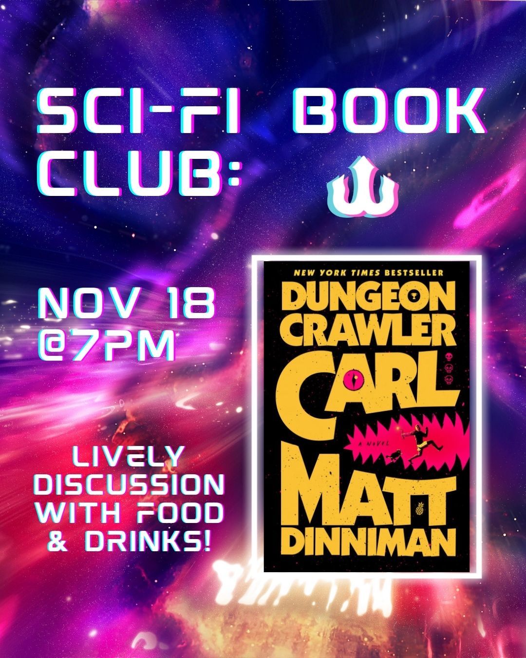 Sci-Fi Book Club: Dungeon Crawler Carl [11/18/25]