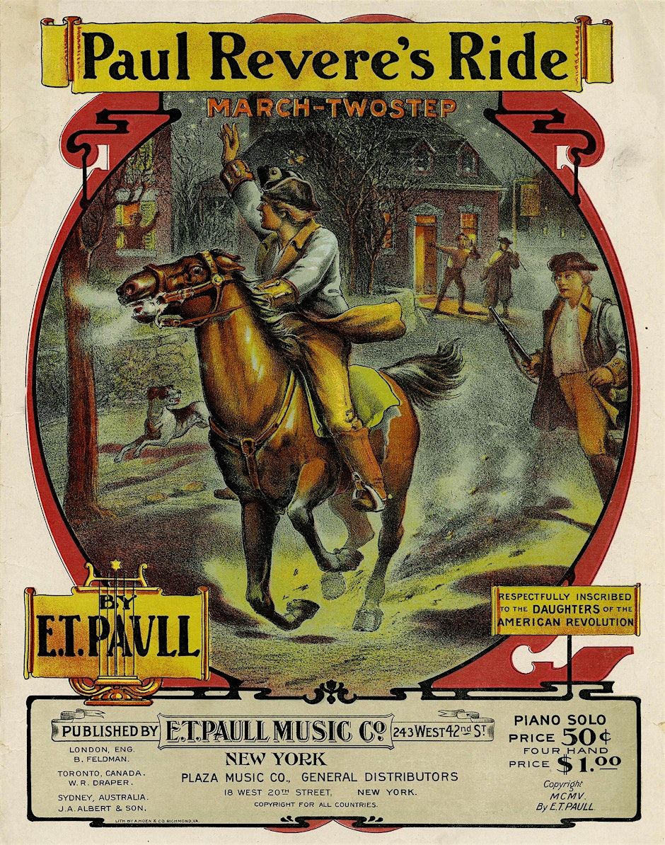 A Revolutionary Concert: Paul Revere, the Man, the Myth, and the Music ...